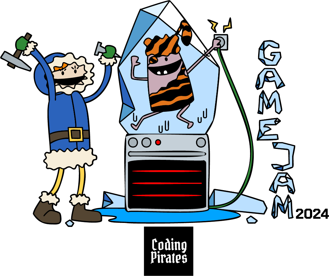 Game Jam 2024 i Århus og København - Coding Pirates Denmark